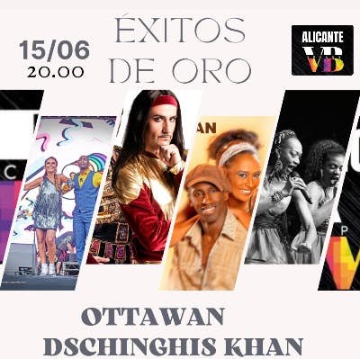 Comprar entradas ÉXITOS DE ORO OTTOWAN / DSCHINGHIS KHAN EN VB SPACES ...
