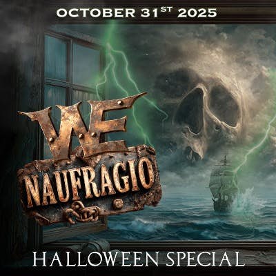Comprar entradas 31.10 WE HALLOWEEN "NAUFRAGIO" en Vivaticket